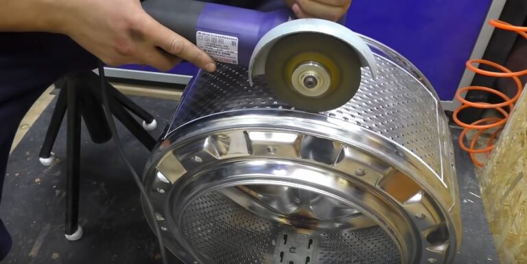 How To Make A Table From An Old Washing Machine Drum