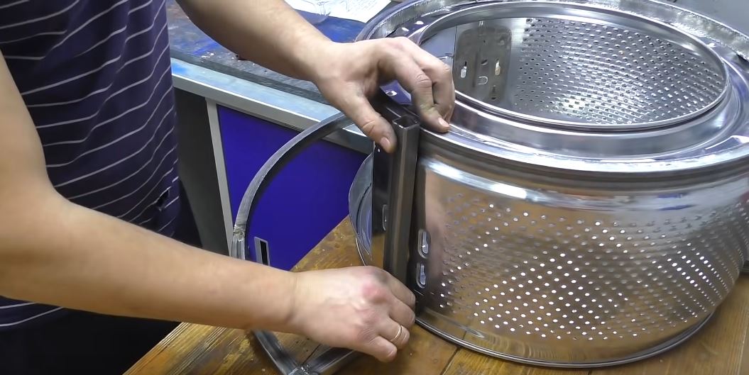 How To Make A Table From An Old Washing Machine Drum